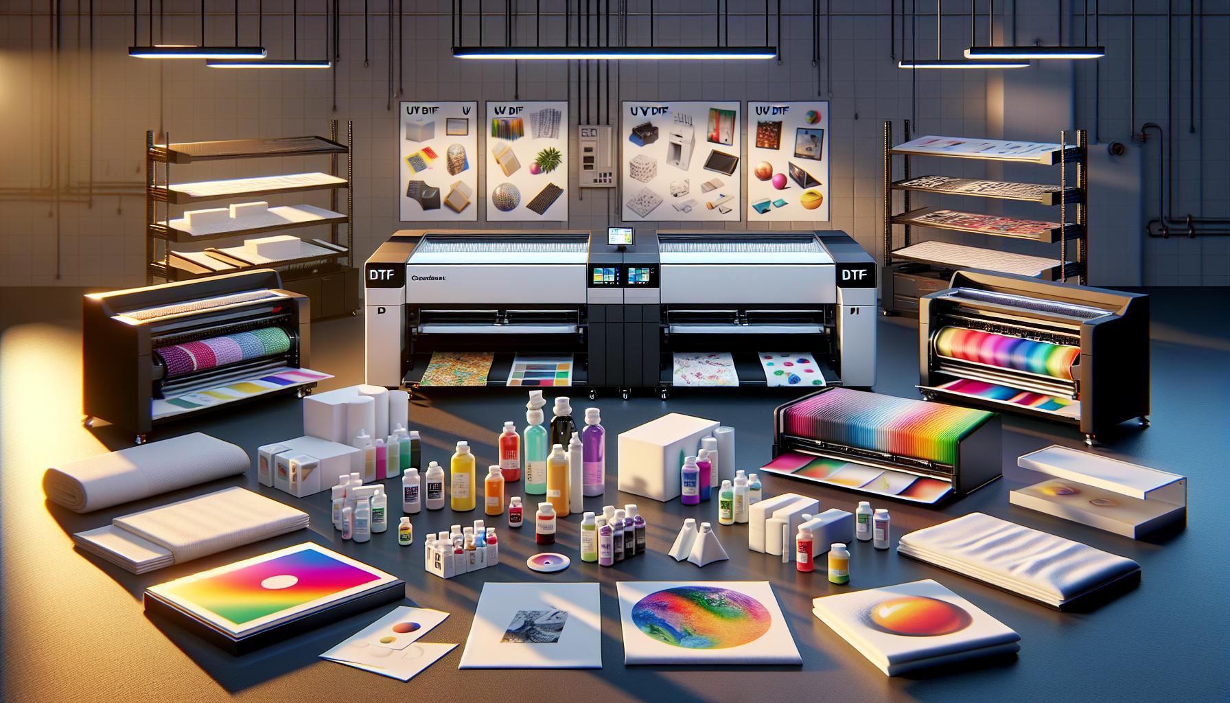 DTF vs. UV DTF Printing: Key Differences Explained