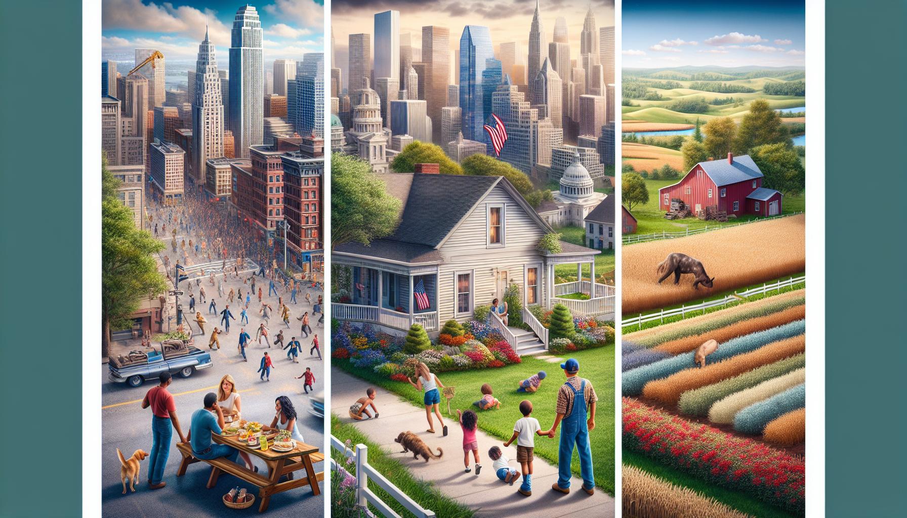 Urban vs. Suburban vs. Rural: A Comprehensive Guide to Living Environments