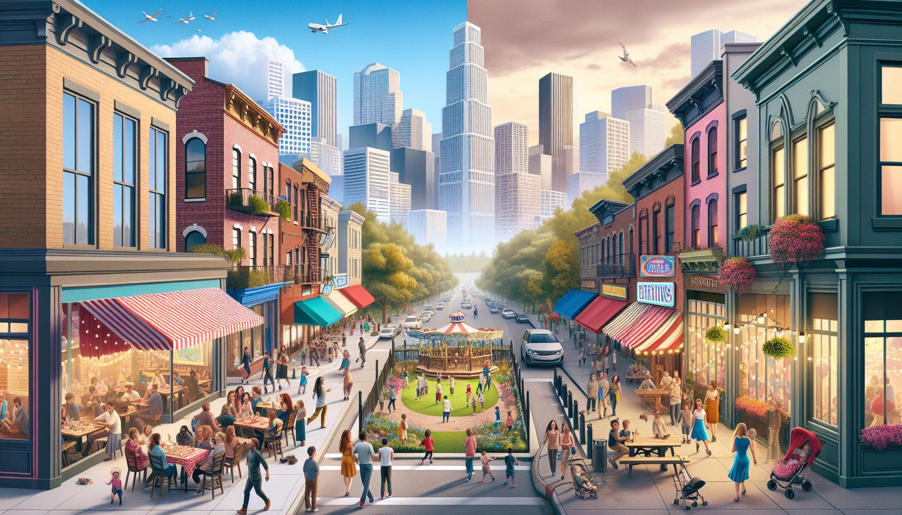 City vs. Town: Key Differences in Lifestyle, Governance, and Economy
