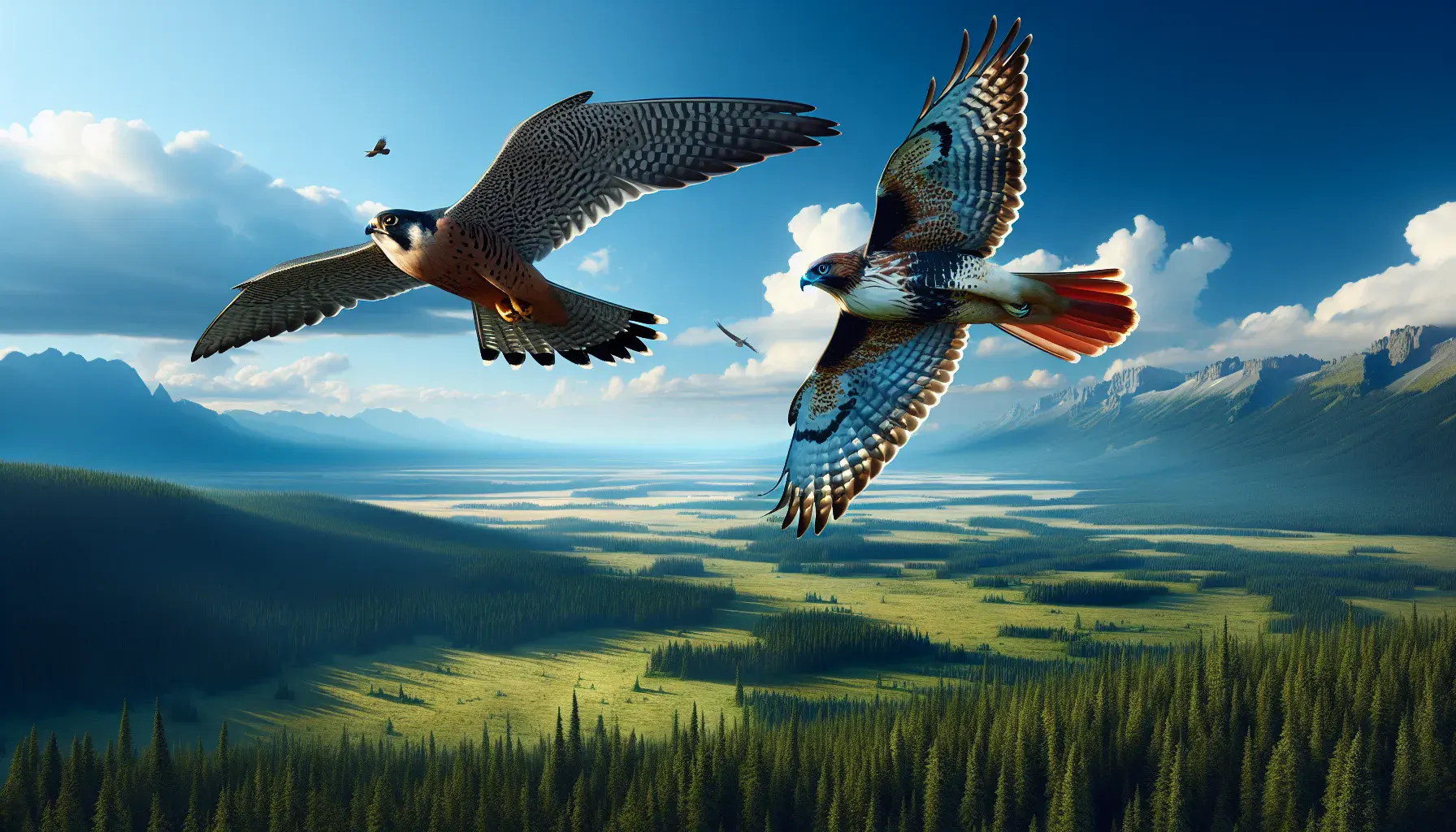 Difference Between a Falcon and a Hawk: Key Features, Habits, and How ...