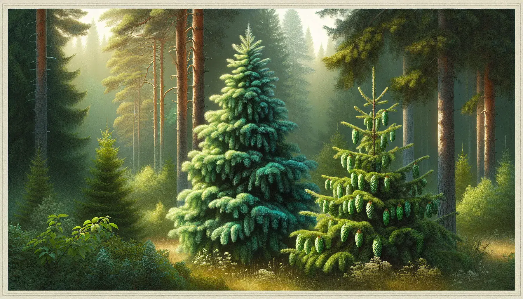 Difference Between Fir and Spruce Trees