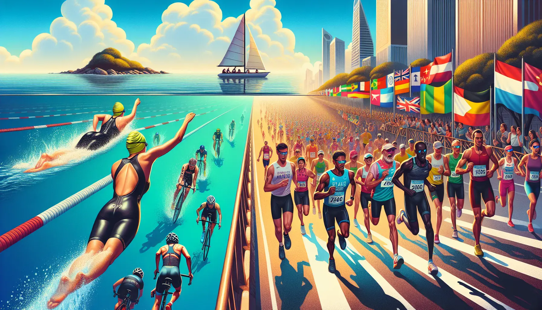 Difference Between Triathlon and Marathon