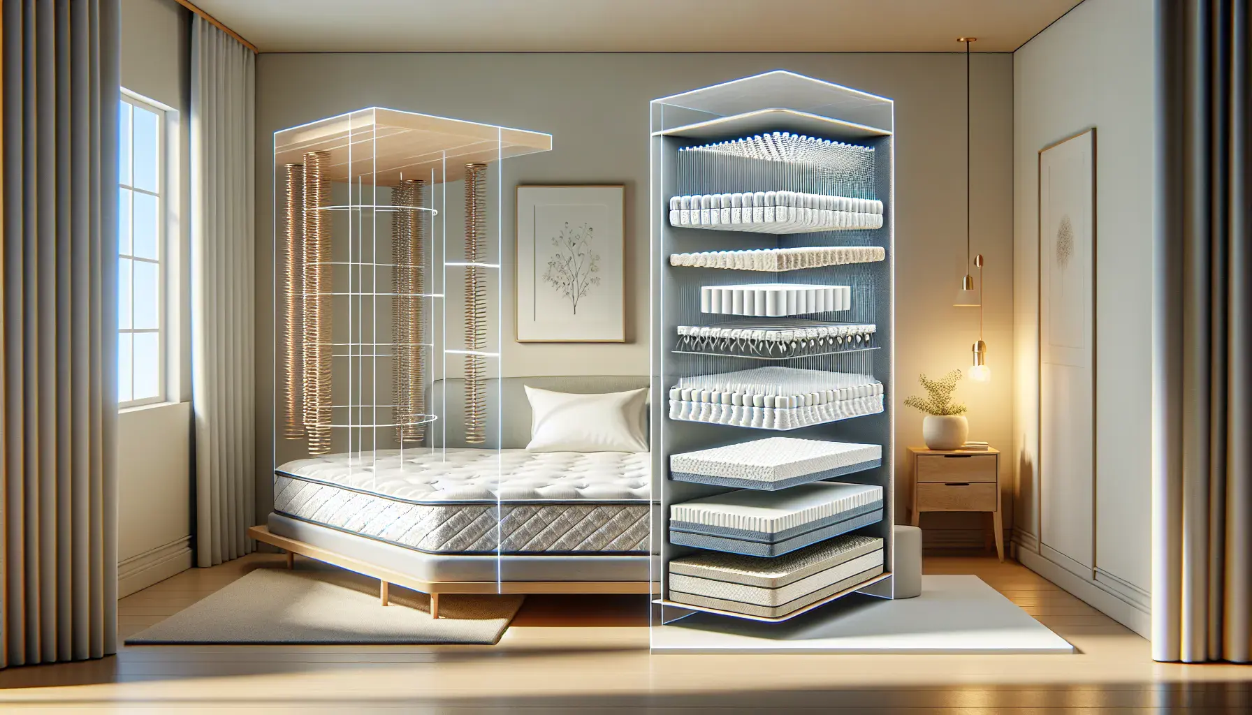 Difference Between Innerspring and Hybrid Mattresses
