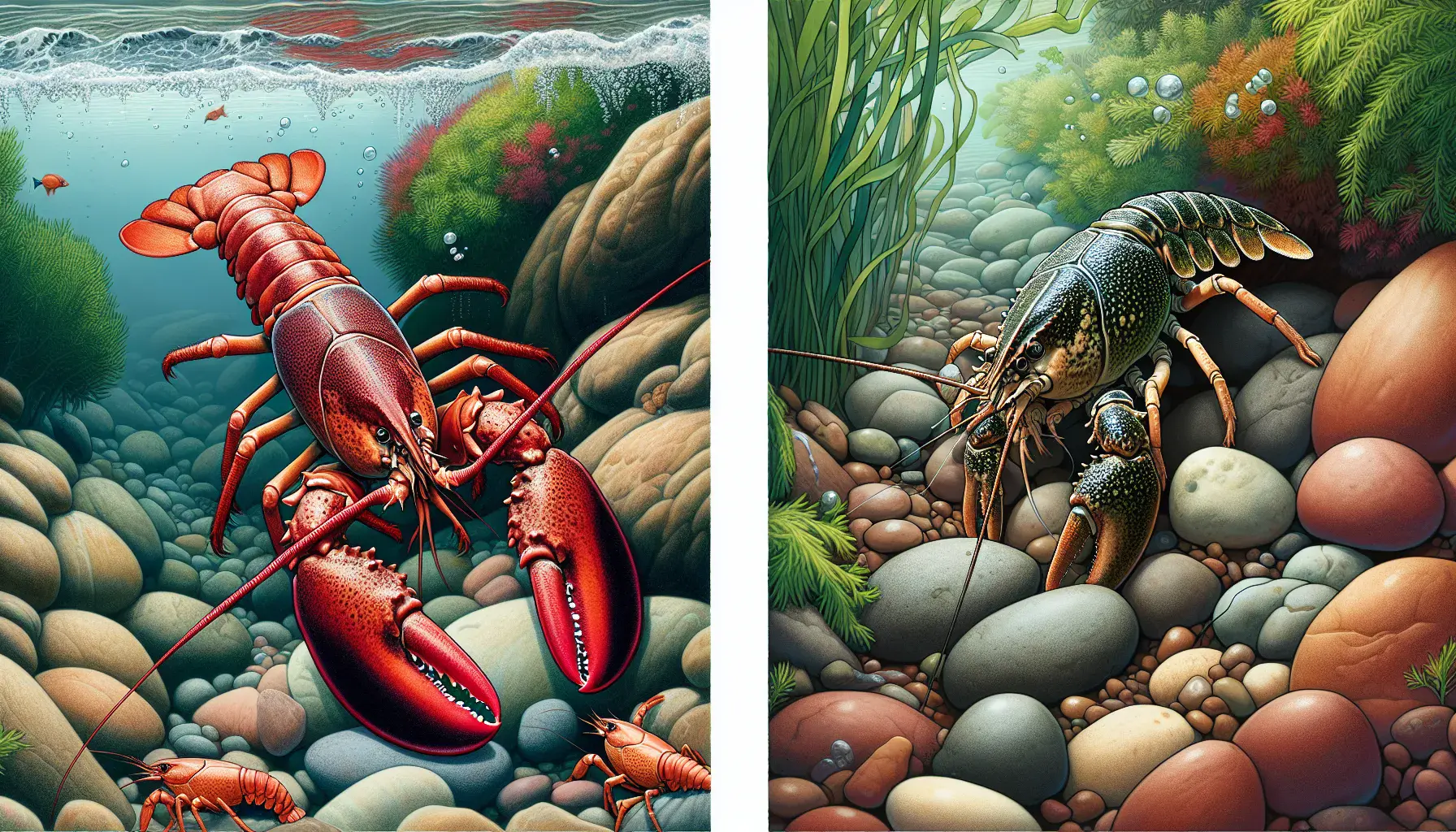 Difference Between Lobster and Crayfish