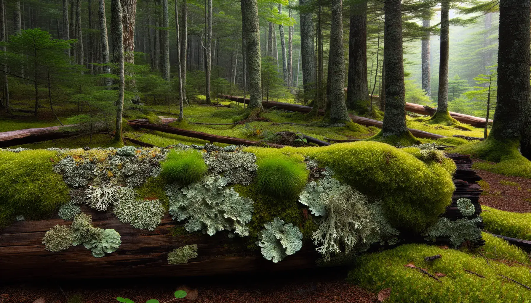 Difference Between Moss and Lichen