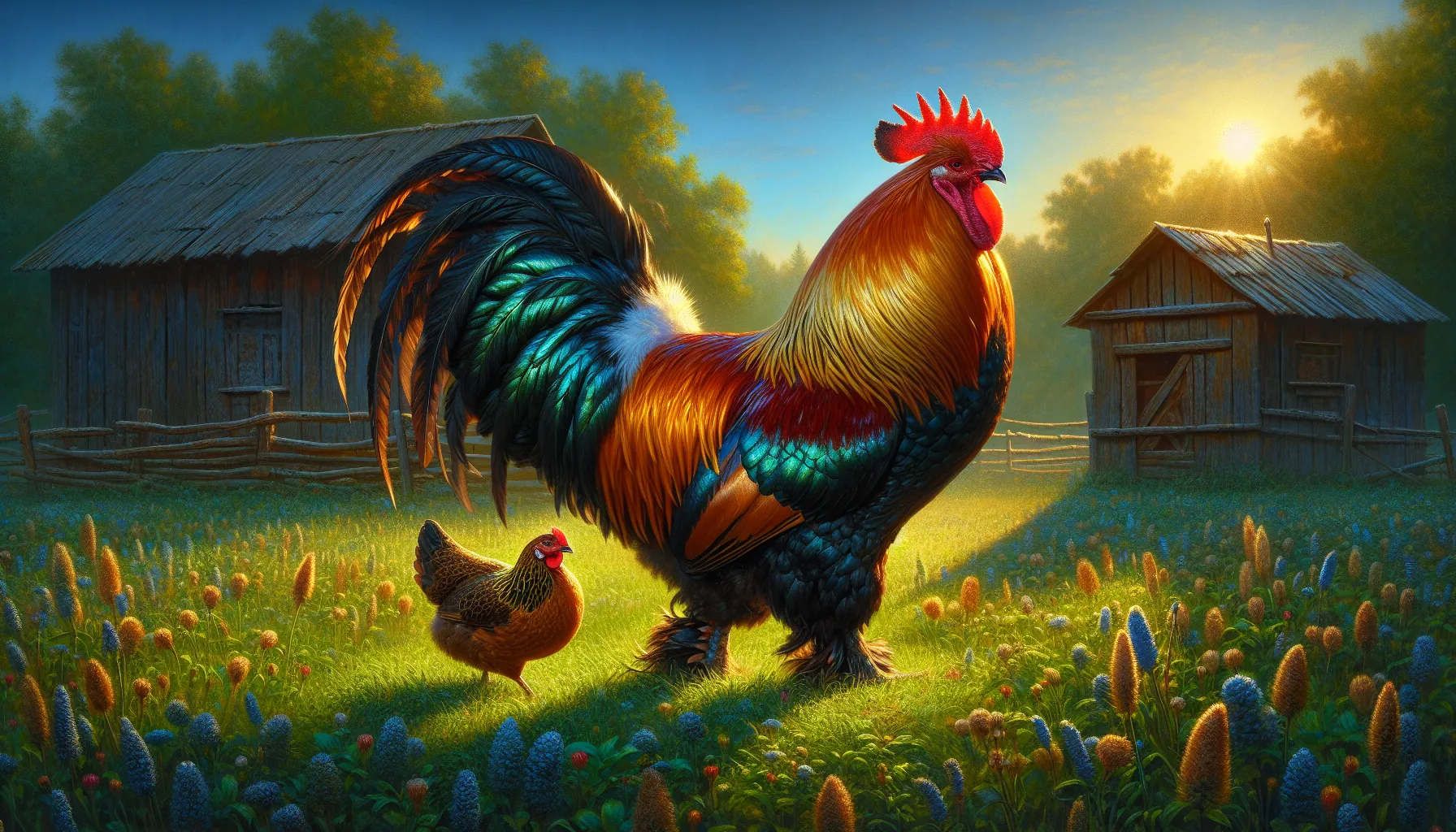 How To Tell Hen From Rooster