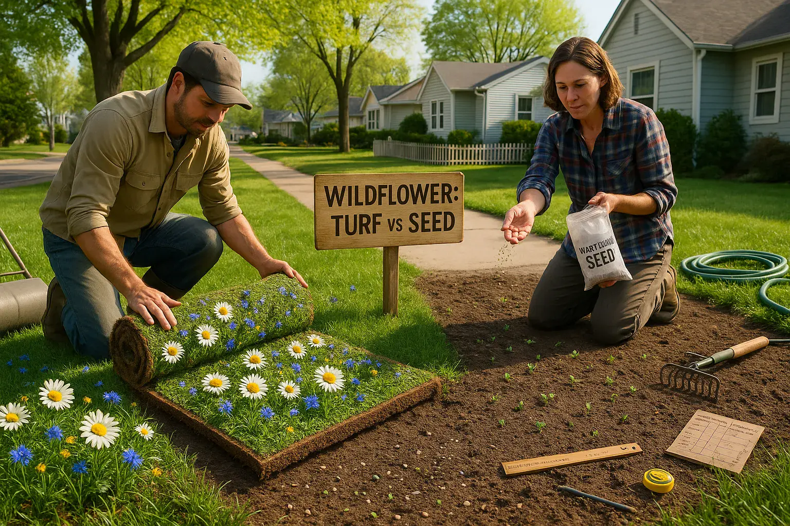 Wildflower Turf vs. Seed: Which Is Right For Your Lawn?